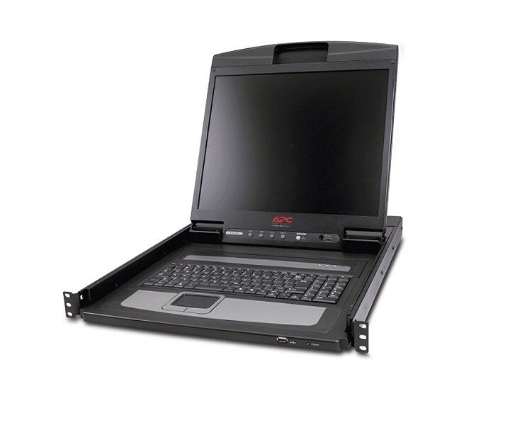 APC 17-inch Rack Mount LCD Console Part Number AP5717 APC 17-inch Rack Mount LCD Console Part Number AP5717