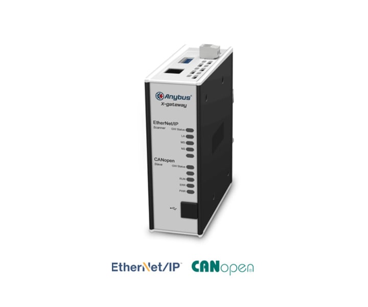 HMS Anybus X Gateway EtherNet/IP Scanner/Master To CANopen Slave Part ... HMS Anybus X Gateway EtherNet/IP Scanner/Master To CANopen Slave Part ...