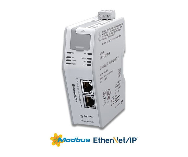 HMS EtherNet/IP to Modbus TCP Linking Device Part Number HMS-EN2PB-R HMS EtherNet/IP to Modbus TCP Linking Device Part Number HMS-EN2PB-R