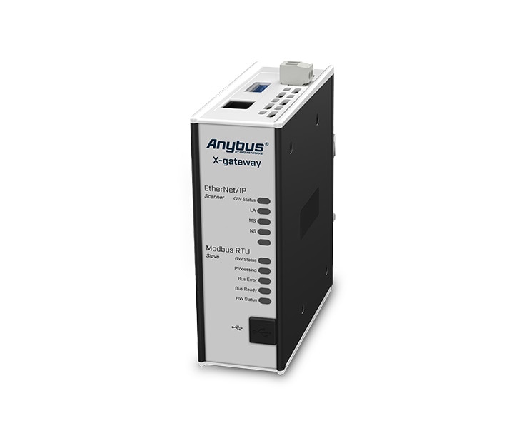 HMS Anybus X-gateway to EtherNet-IP Scanner Modbus RTU Slave Part ... HMS Anybus X-gateway to EtherNet-IP Scanner Modbus RTU Slave Part ...