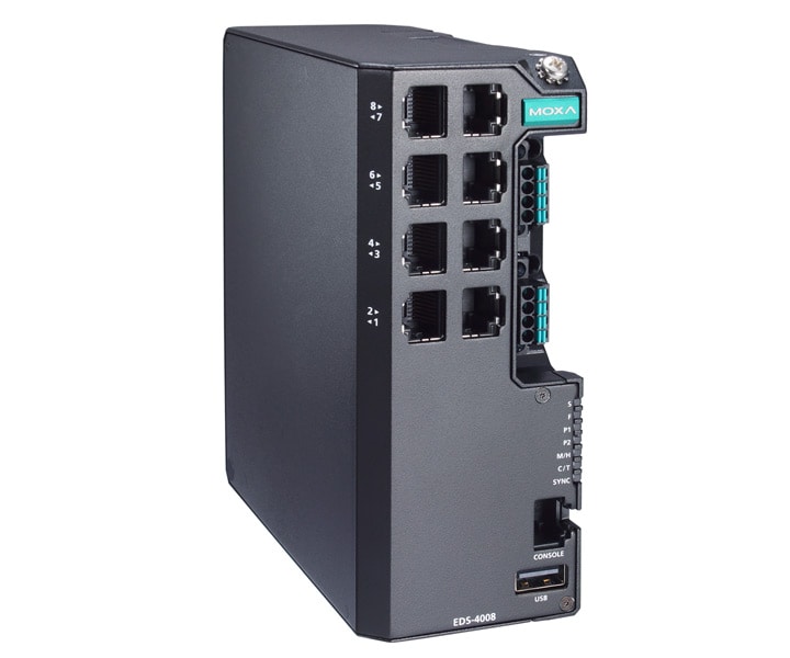 Moxa EDS-4008-PoE Industrial Managed Ethernet Switches Moxa EDS-4008-PoE Industrial Managed Ethernet Switches