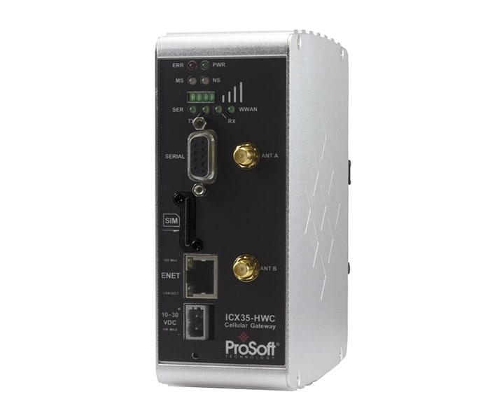 ProSoft Connect Cellular Gateway Part Number iCX35-HWC ProSoft Connect Cellular Gateway Part Number iCX35-HWC